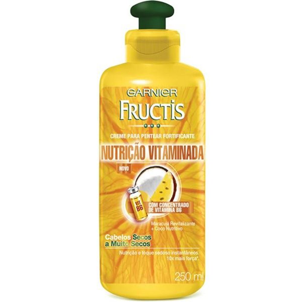 Creme para Pentear Fructis Nutrição Vitaminada 250ml - Farma 22