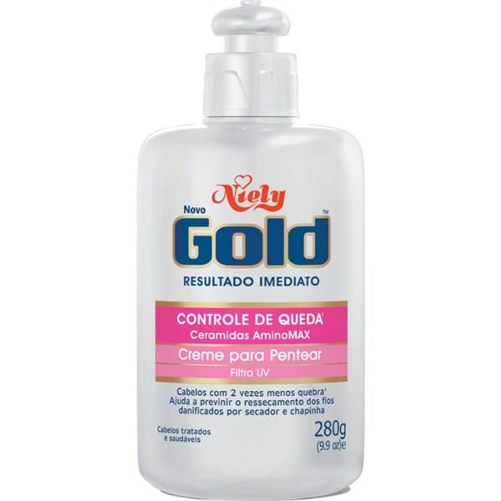Creme para Pentear Niely Gold Ceramidas 280g - Farma 22