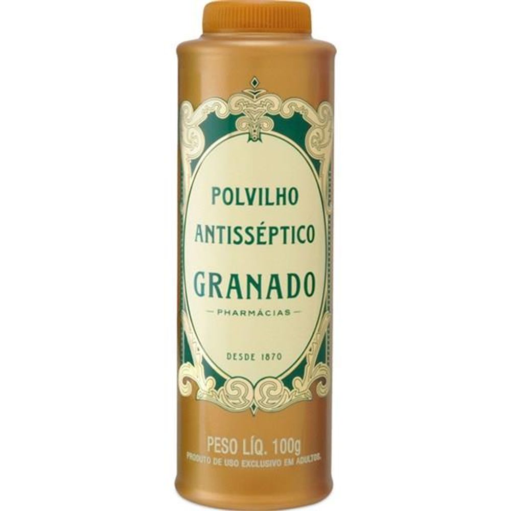 Talco Antisséptico Granado Tradicional 100g - Farma 22