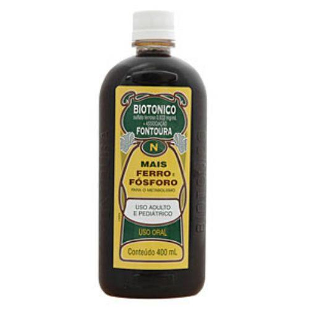 Biotonico Fontoura N 400mL - Farma 22