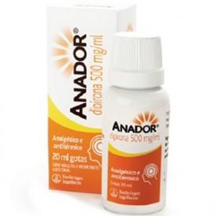 Anador 500mg/mL Gotas 20mL - Farma 22