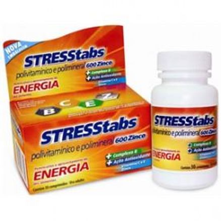 Stresstabs 600 Zinco 30 comprimidos - Farma 22