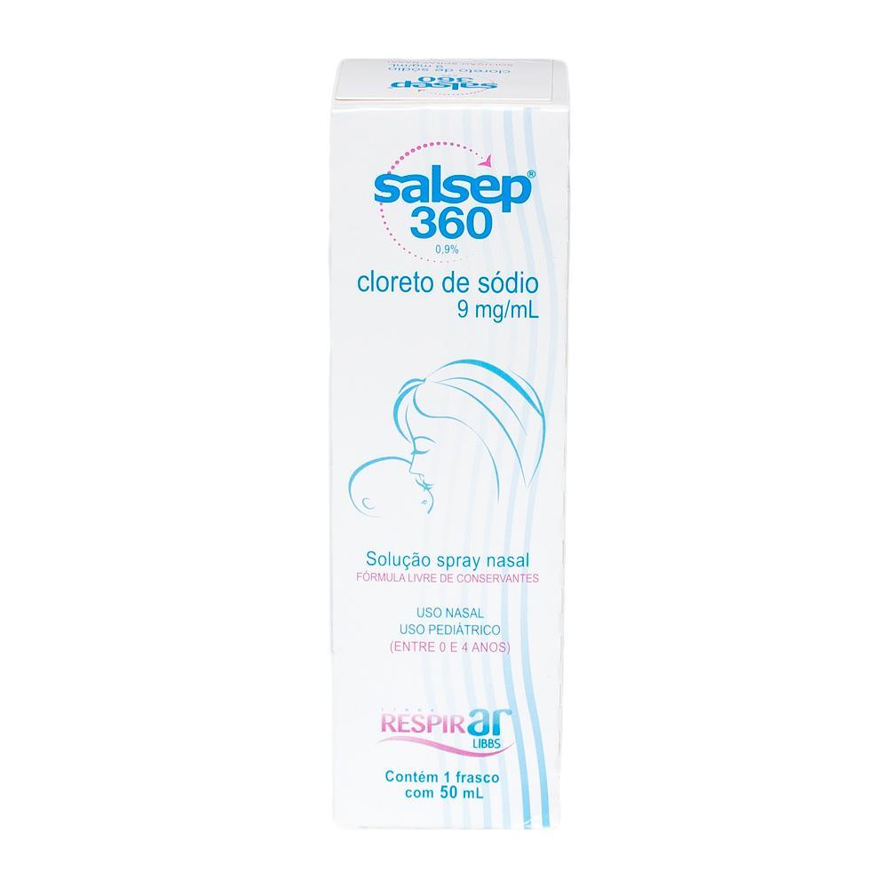 Salsep 360 Solução Nasal Spray 50mL - Farma 22