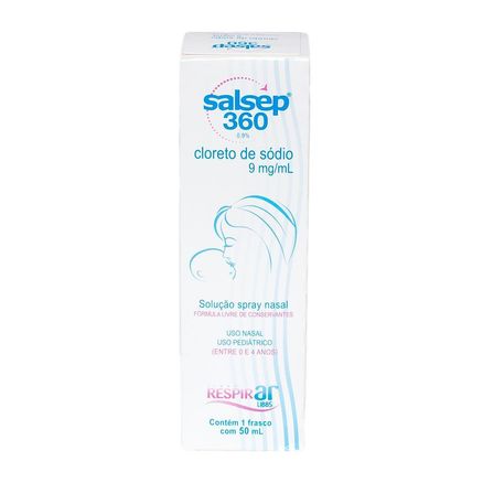 Salsep 360 Solução Nasal Spray 50mL - Farma 22