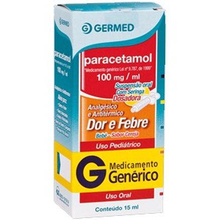 Paracetamol Bebê 100mg Solução Oral 15mL - Farma 22