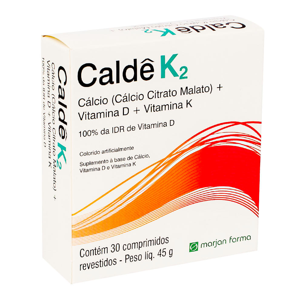 Caldê K2 30 comprimidos - Farma 22
