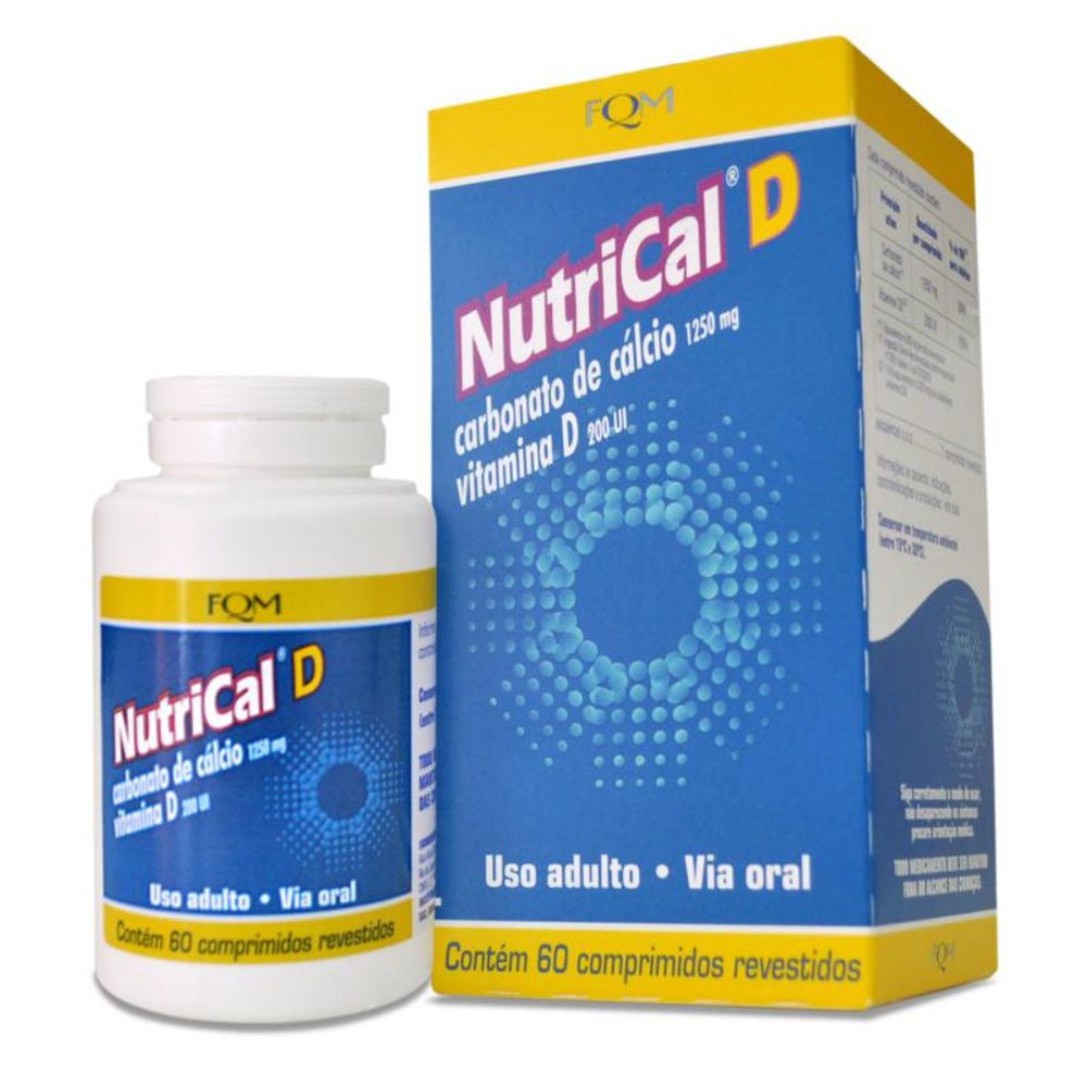 Nutrical D 500+2mg 60 comprimidos - Farma 22