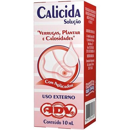 Calicida Solução ADV 10mL - Farma 22