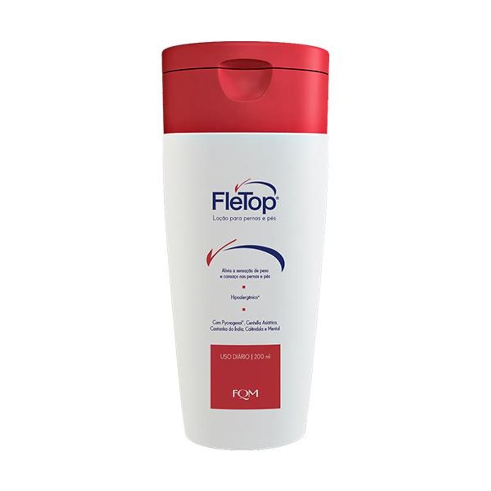 Fletop Loção para Pernas e Pés 200ml - Farma 22