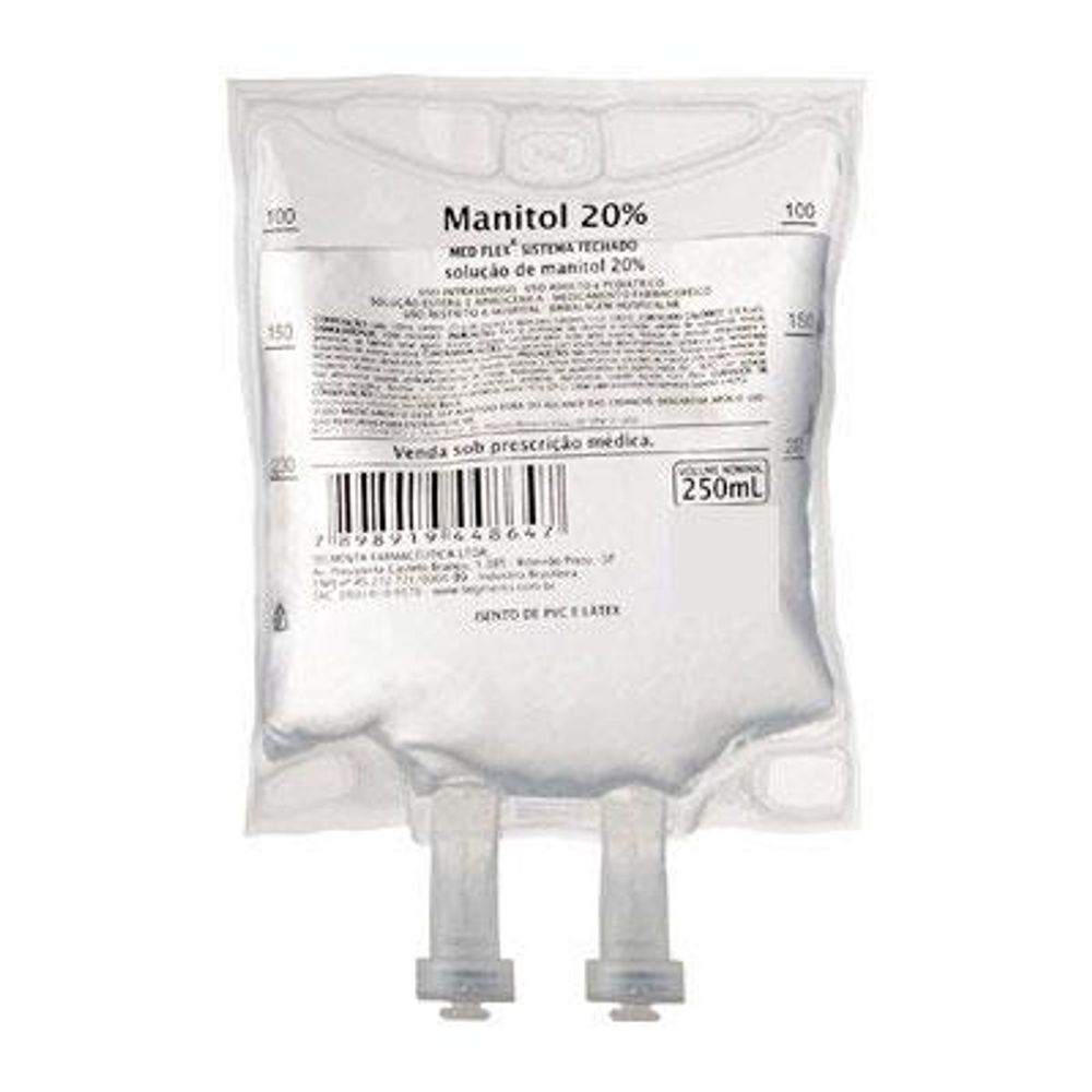 Manitol 20% 250ml - Farma 22