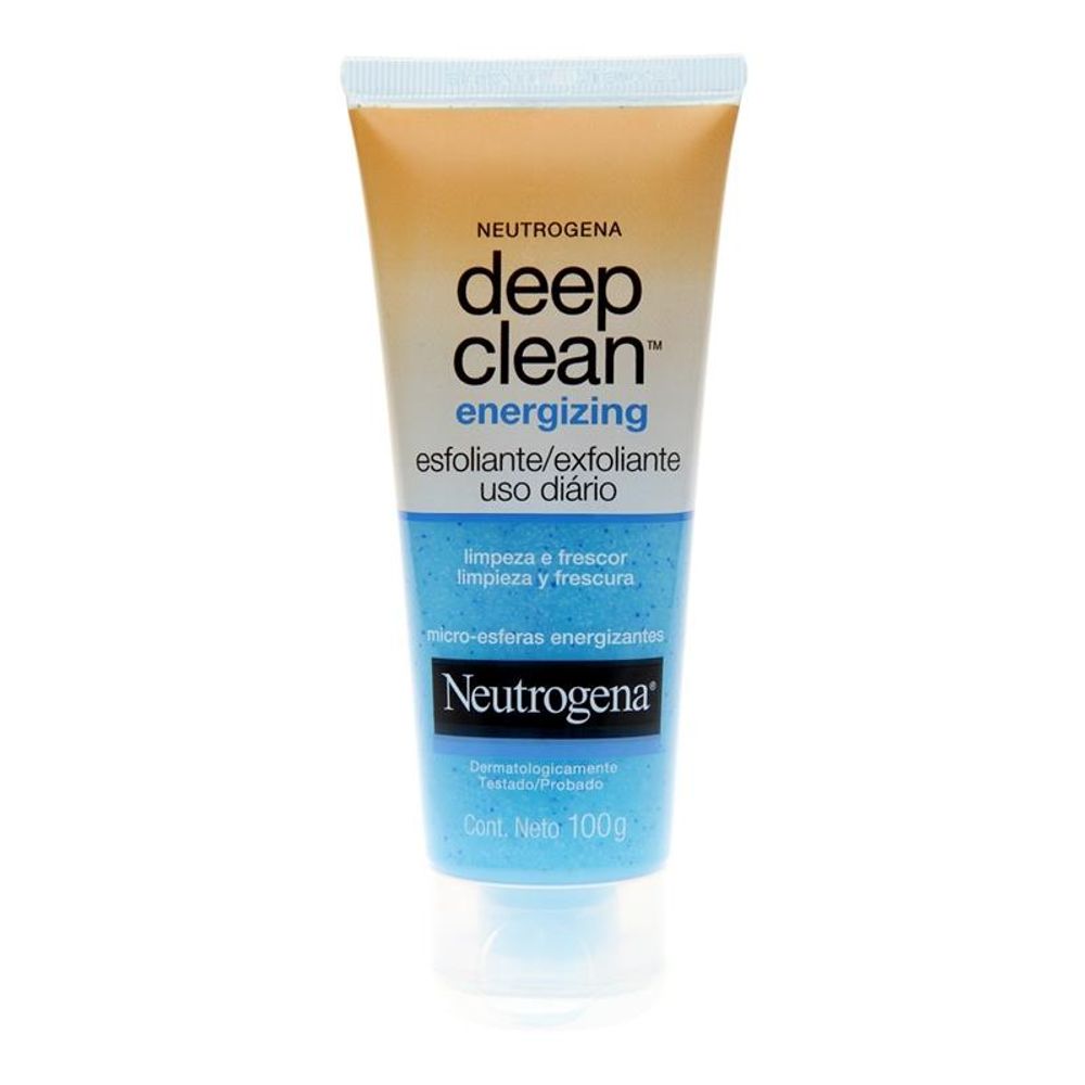 Esfoliante Facial Neutrogena Deep Clean Energizing em Gel 100g - Farma 22