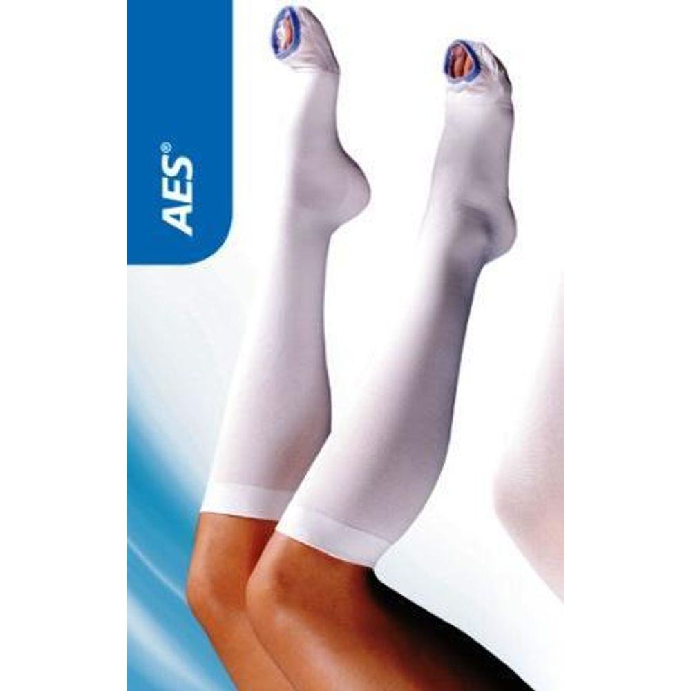 Meia Coxa Venosan AES Branco G - Farma 22