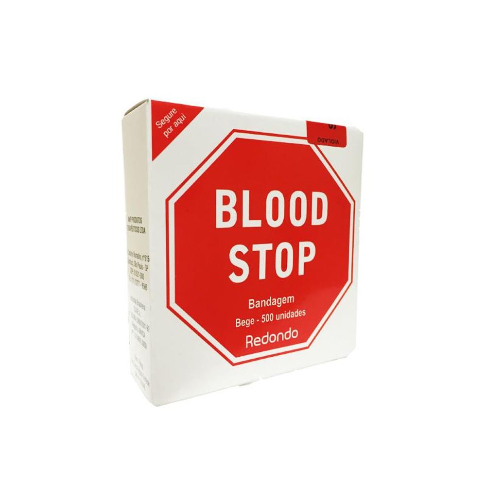 Blood Stop Bandagem Bege 500 unidades - Farma 22