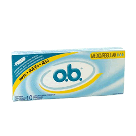Absorvente Ob Interno Pro Comfort Medio 10un - Farma 22