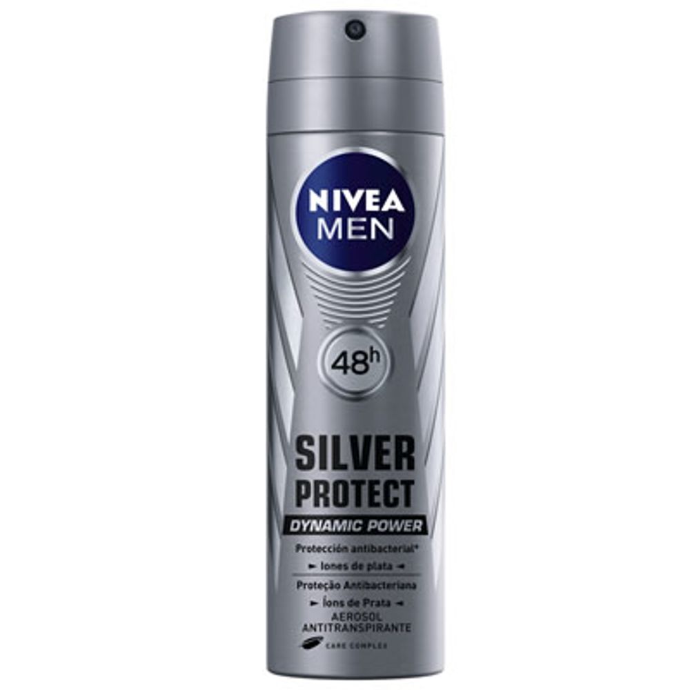 Desodorante Nivea Aerosol Silver Protect 48 horas 150ml - Farma 22 Desodorante Nivea Aerosol Silver Protect 48 horas 150ml - Farma 22