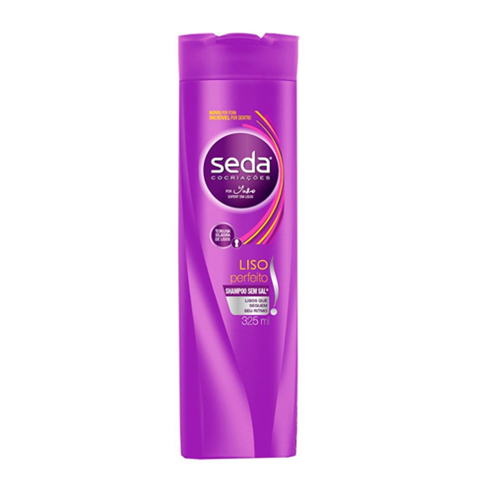 Shampoo Seda Liso Perfeito e Sedoso 325ml - Farma 22
