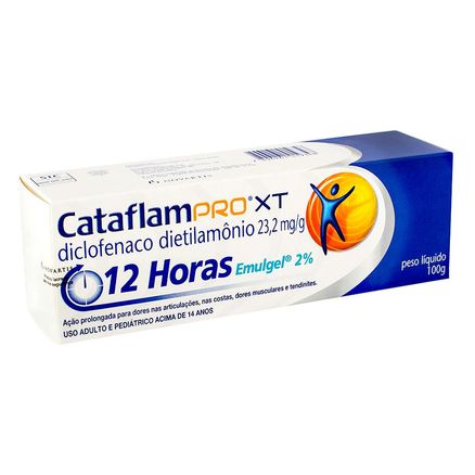 Cataflam Pro XT 12 Horas 100g - Farma 22