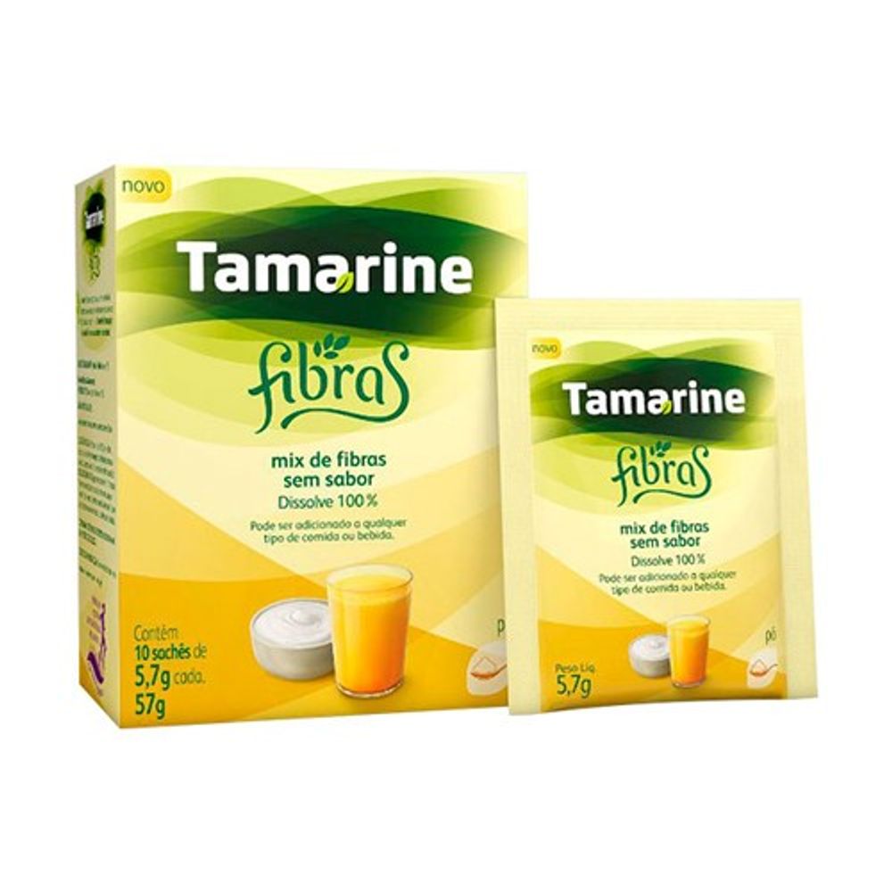 Tamarine Mix de Fibras sem Sabor 10 saches - Farma 22