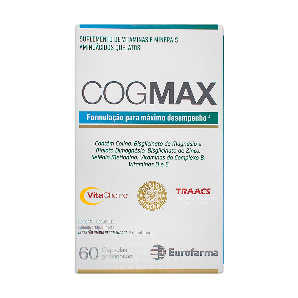 CogMax Suplemento Preço e Bula - Farma 22