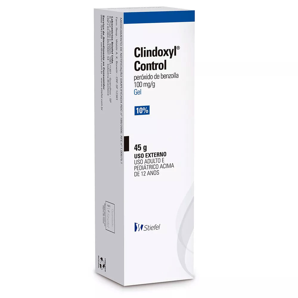 Clindoxyl Control 10% Bisnaga 45g - Farma 22