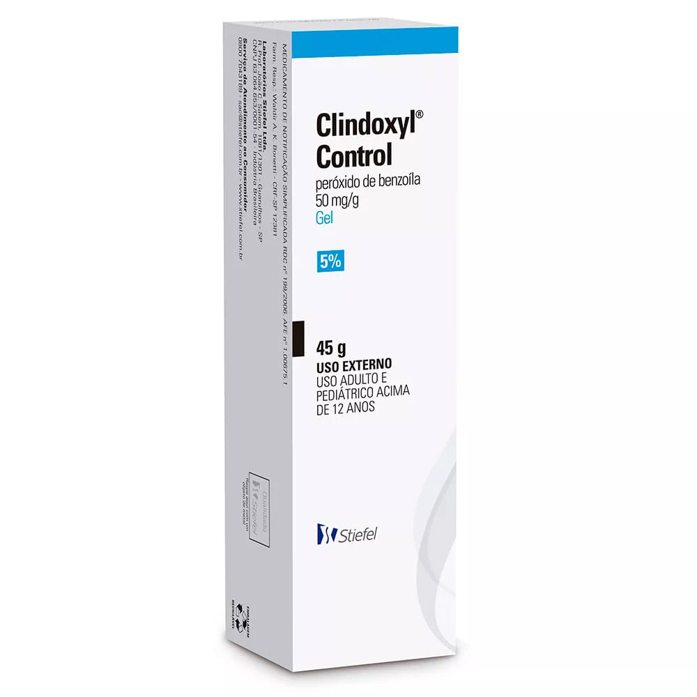 Clindoxyl Control 5% Bisnaga 45g - Farma 22