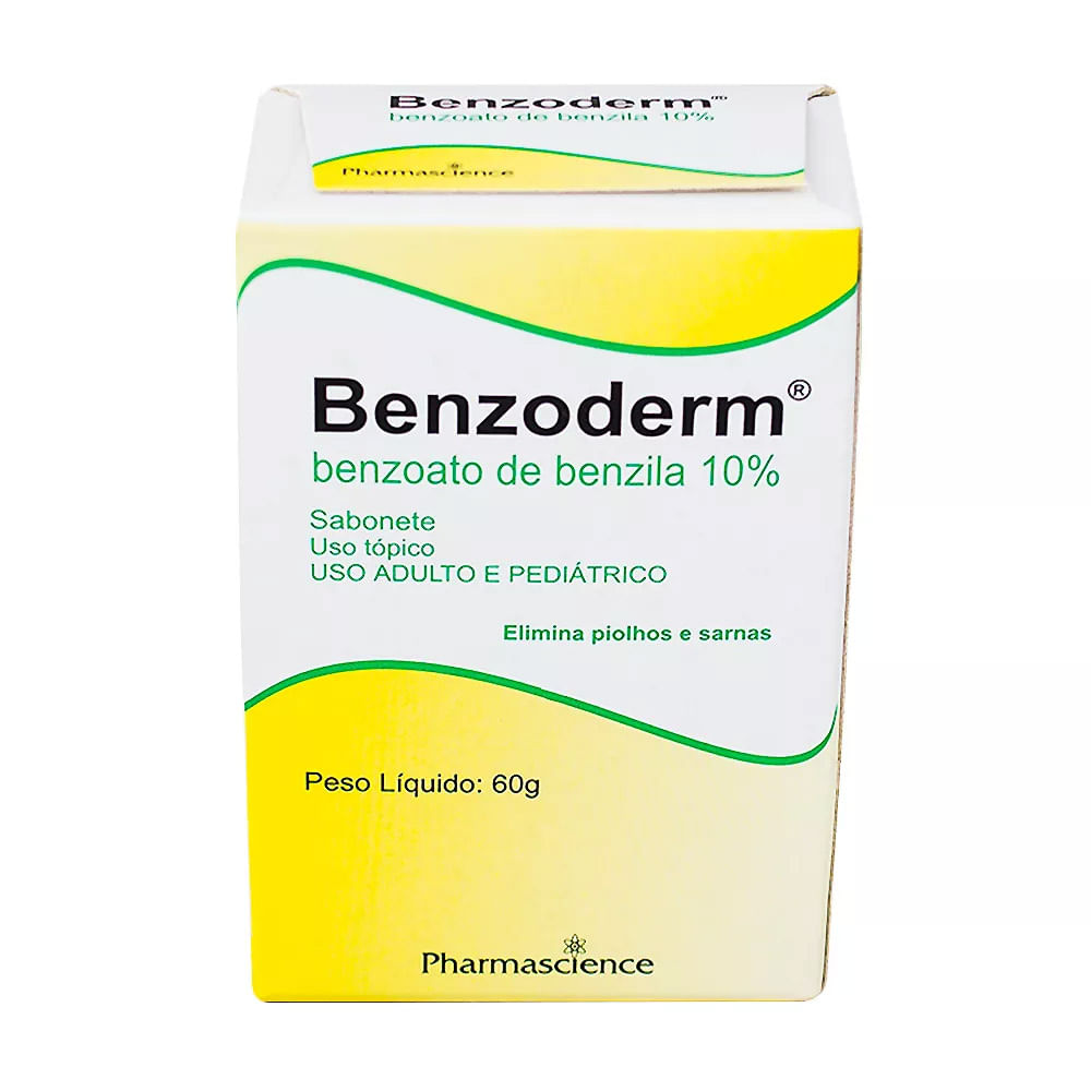 Benzoderm 10% Sabonete em Barra 60g - Farma 22