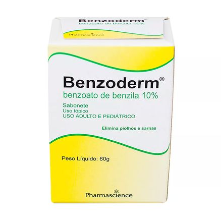 Benzoderm 10% Sabonete em Barra 60g - Farma 22