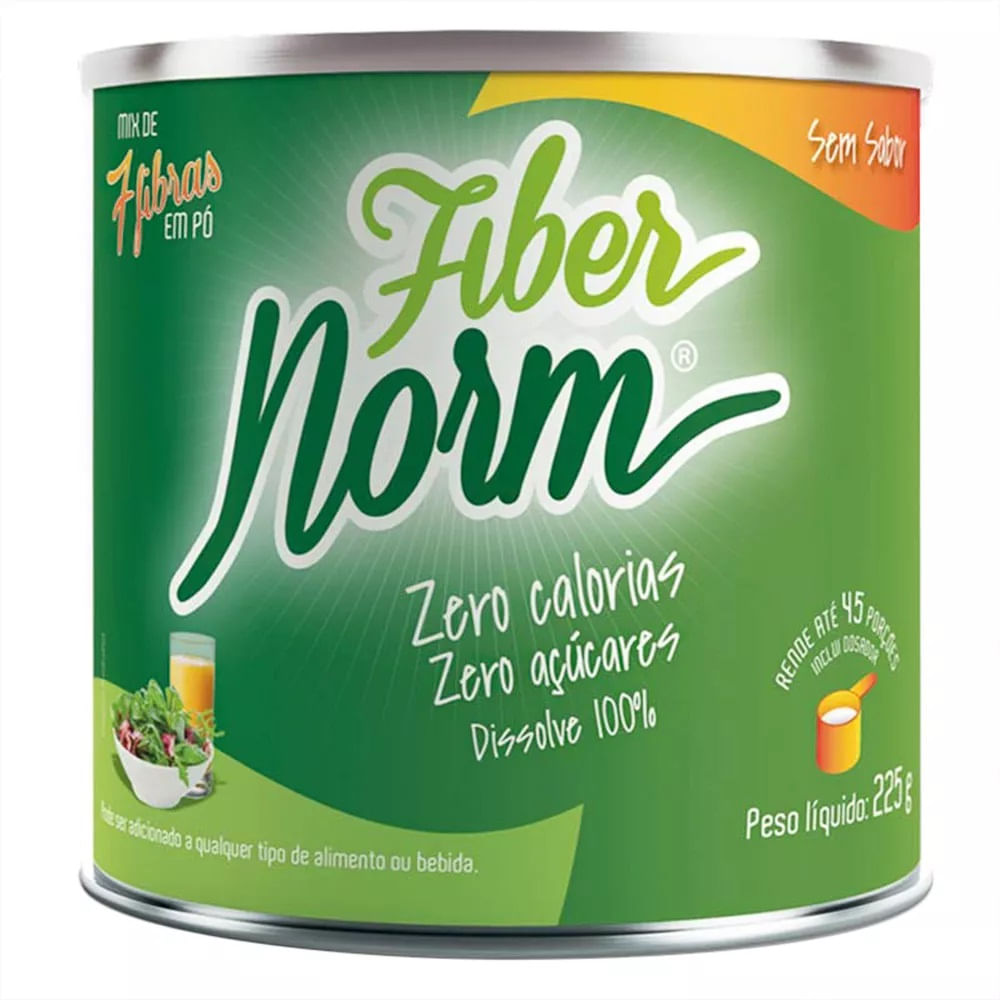 Fibernorm Mix de Fibras em Po Lata 225g - Farma 22