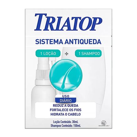 Triatop Sistema Antiqueda Locao com 30ml + Shampoo 150ml - Farma 22
