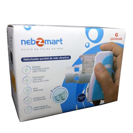 Nebzmart Nebulizador Portatil Glenmark - Farma 22