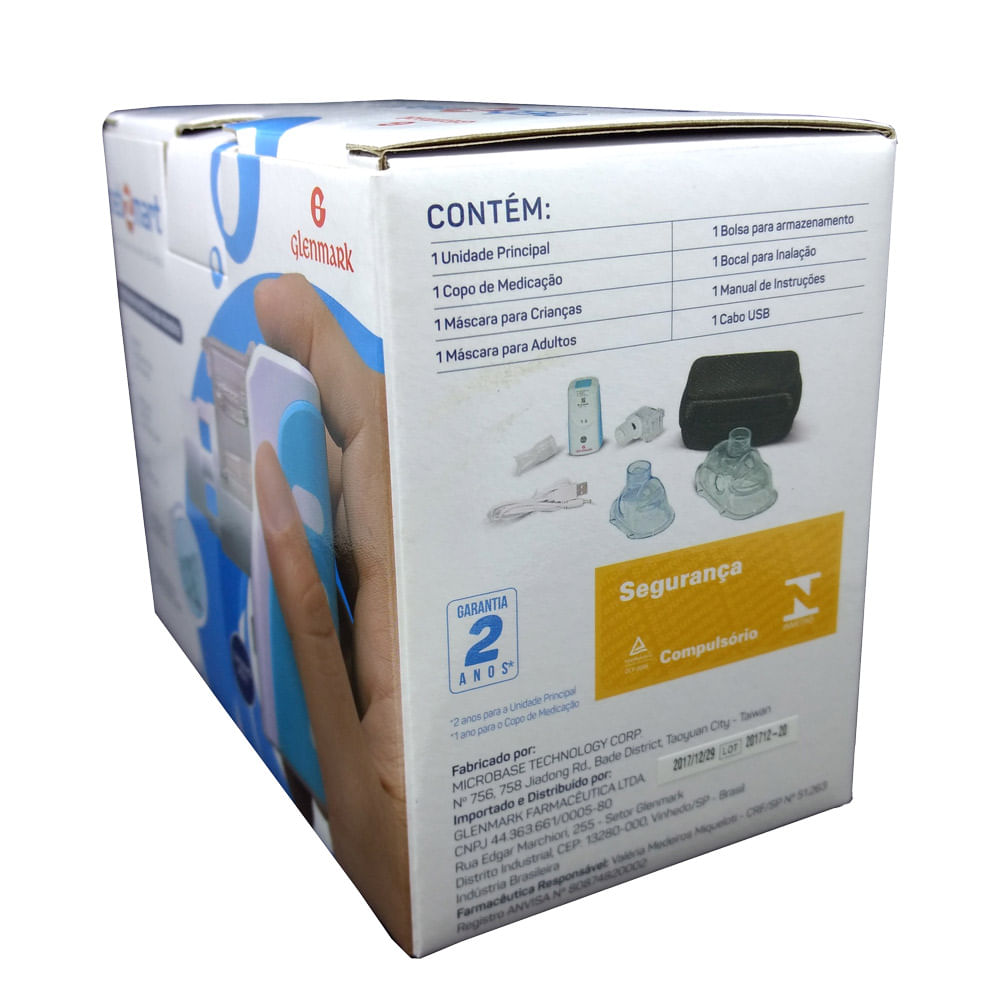 Nebzmart Nebulizador Portatil Glenmark - Farma 22