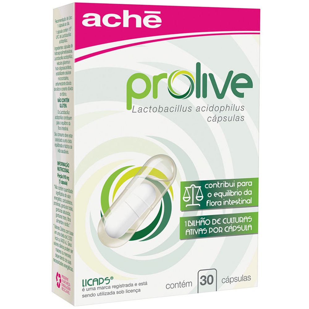Prolive 30 capsulas - Farma 22