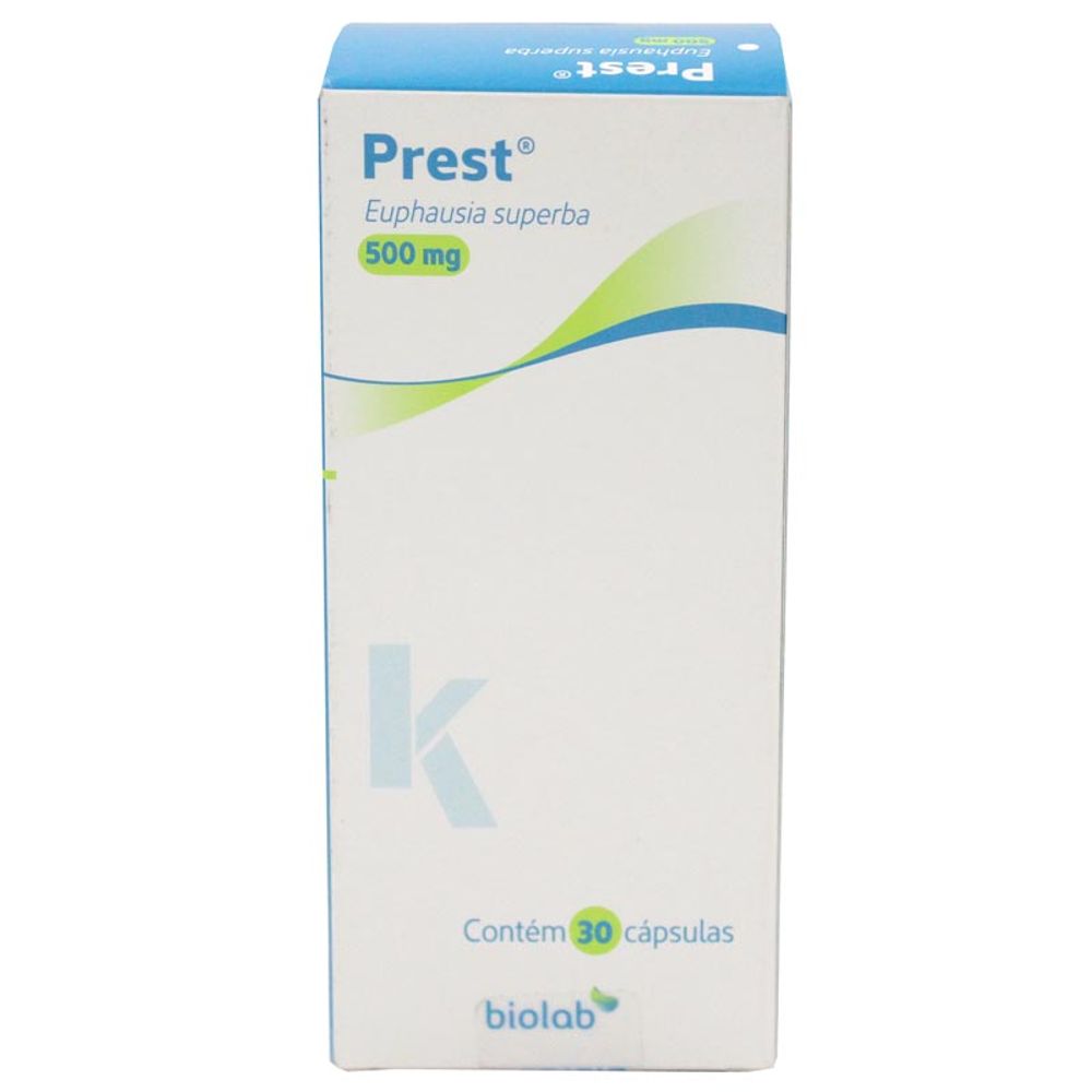 Prest 500mg 30 Capsulas - Farma 22