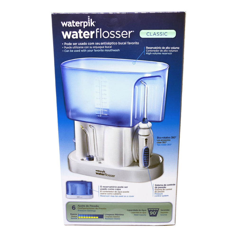 Irrigador Oral Waterpik Waterflosser Classic 127v - Farma 22