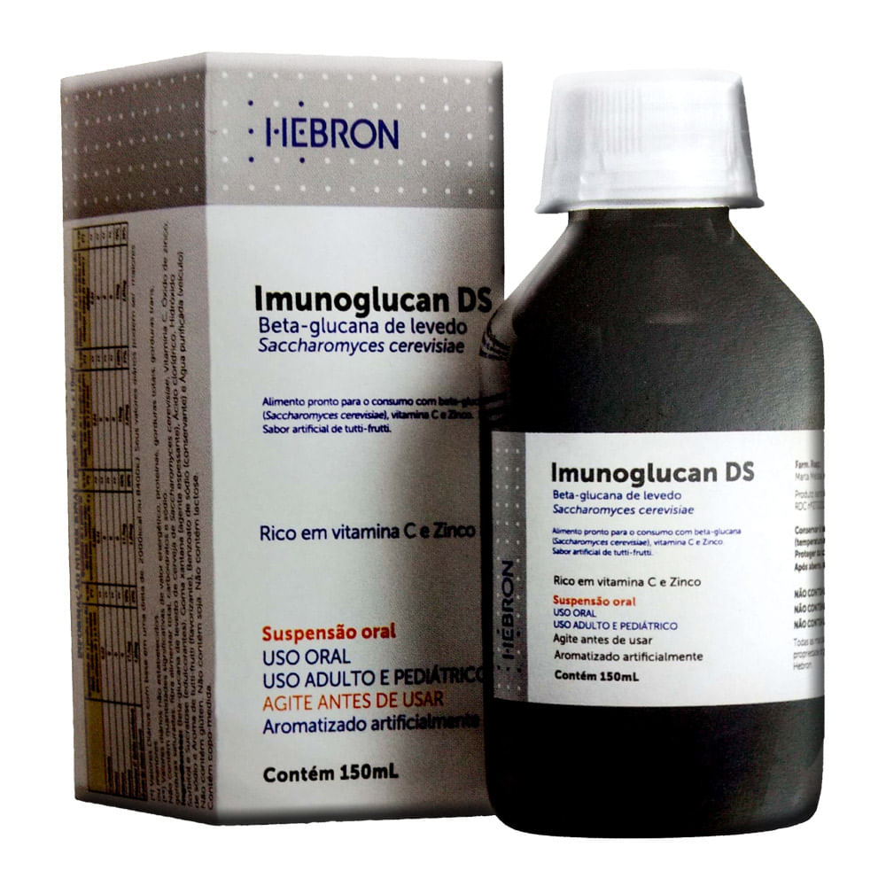 Imunoglucan DS suspencao oral 150ml - Farma 22