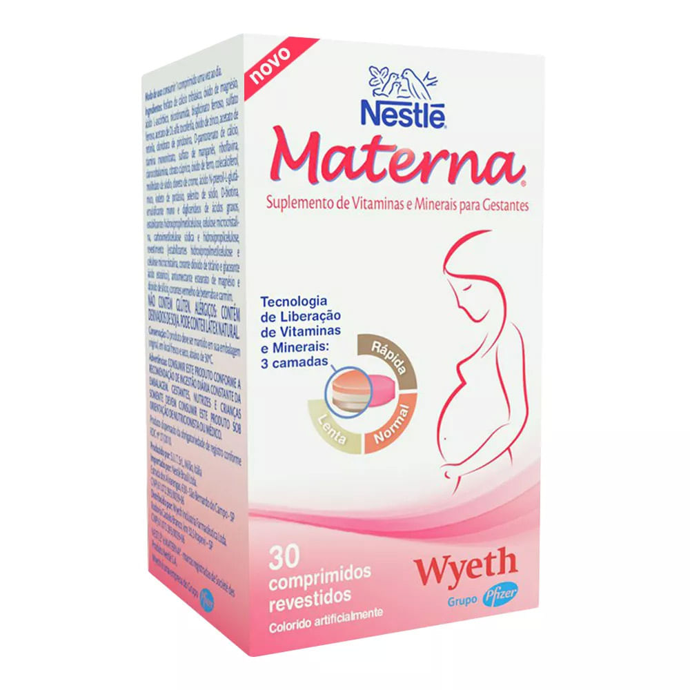 Materna 30 comprimidos revestidos - Farma 22