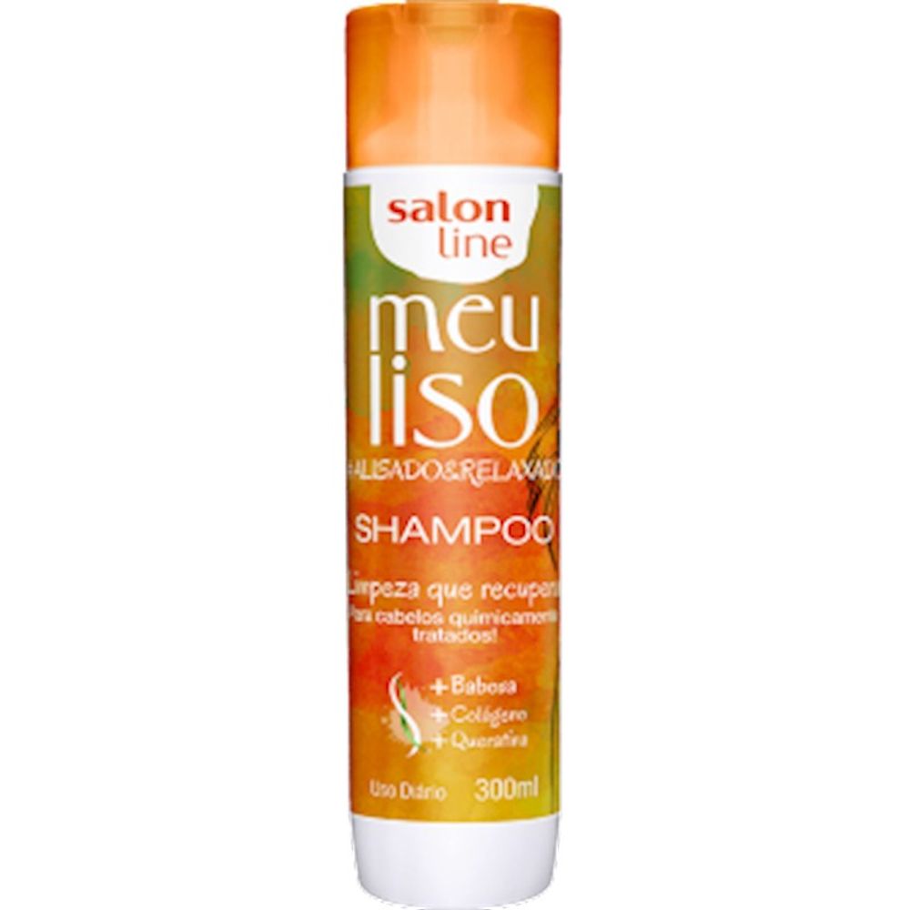 Shampoo Salon Line Meu Liso Alisado E Relaxado 300 mL - Farma 22