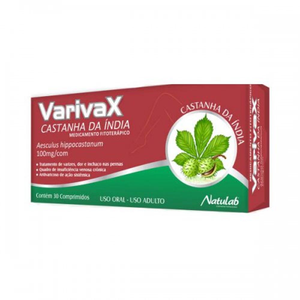 Varivax 100mg 30 Comprimidos - Farma 22