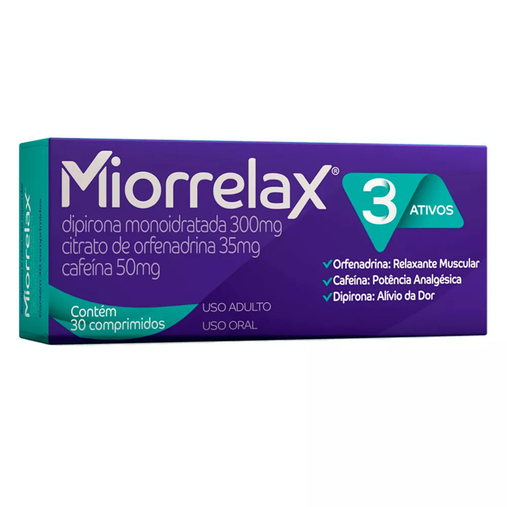 Miorrelax 30 comprimidos - Farma 22