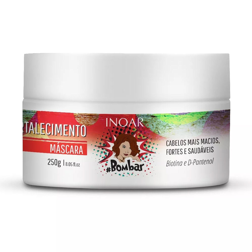 Mascara Inoar Bombar Fortalecimento 250g - Farma 22