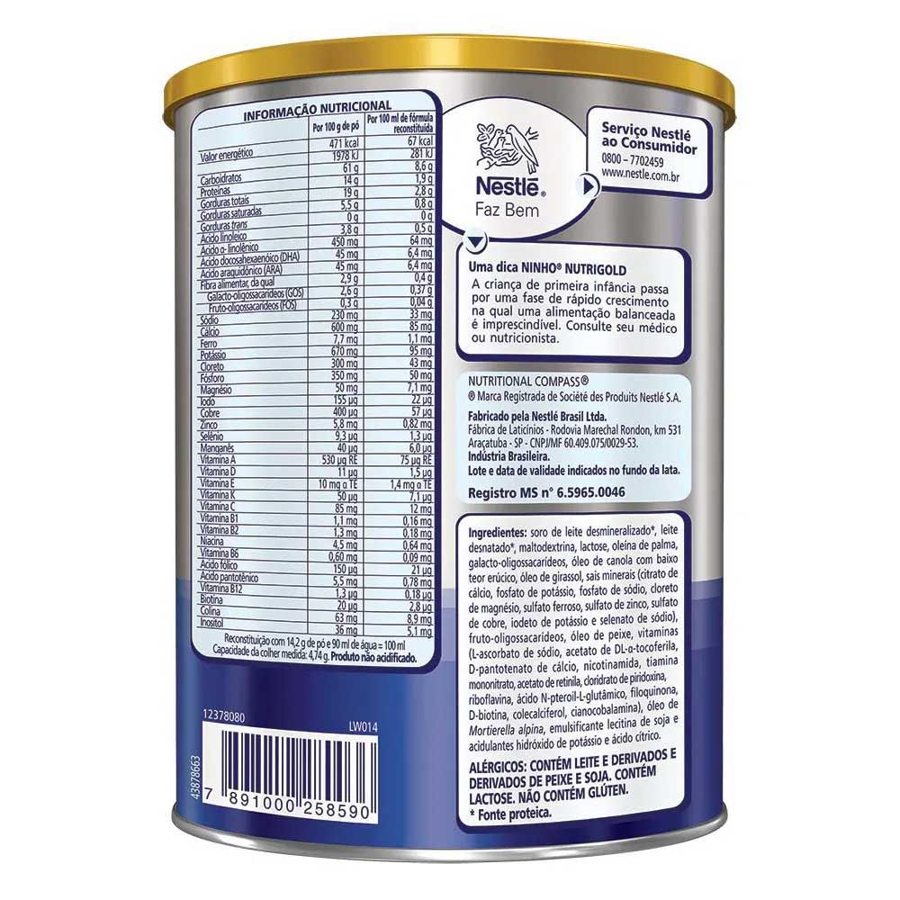 Ninho Nutrigold Formula Infantil 800g - Farma 22