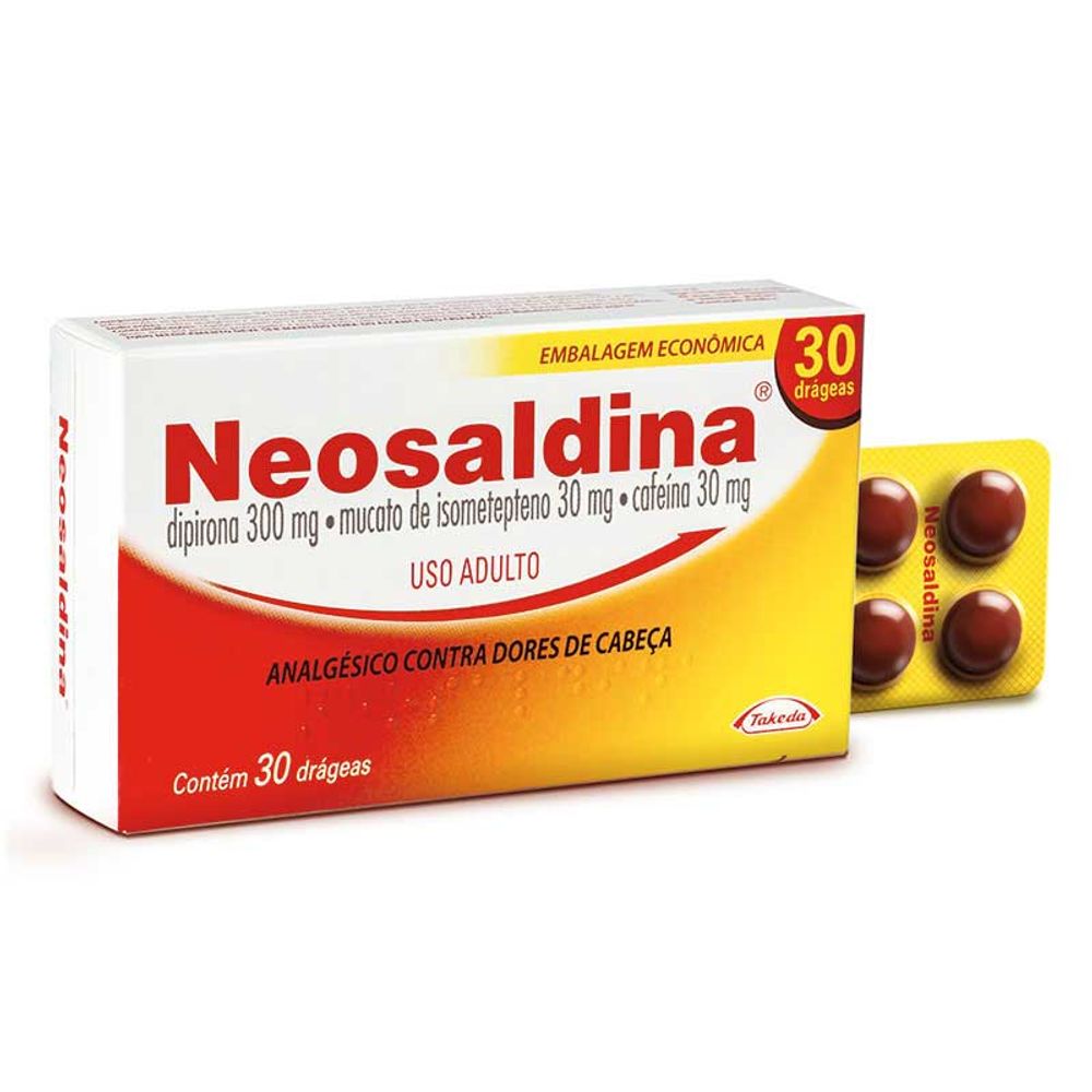 Neosaldina 30 drágeas - Farma 22