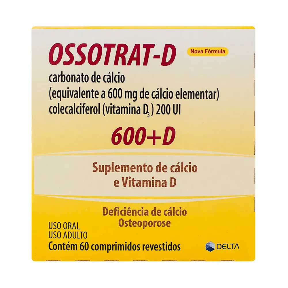 Ossotrat-D 600mg 60 comprimidos - Farma 22