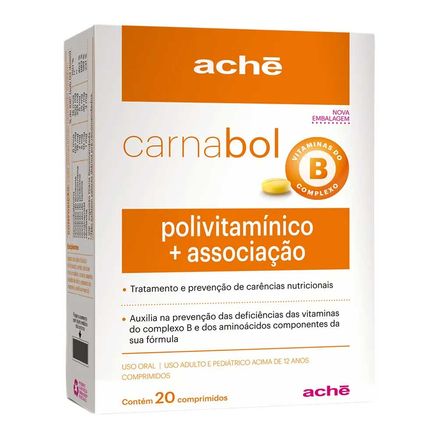Carnabol 20 comprimidos - Farma 22