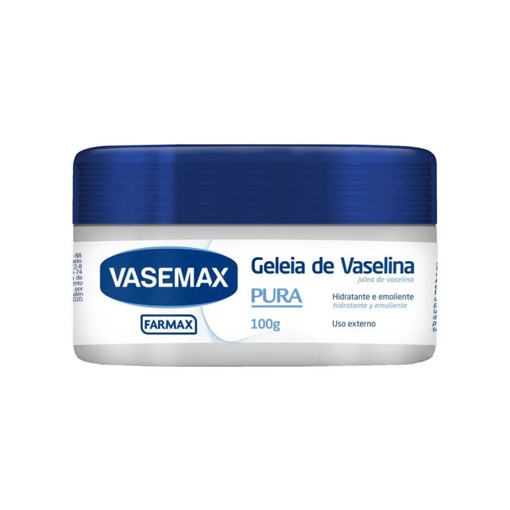 Vaselina Geleia Vasemax Pura 100g - Farma 22