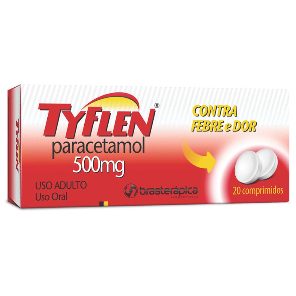 Tyflen 500mg 20 comprimidos - Farma 22