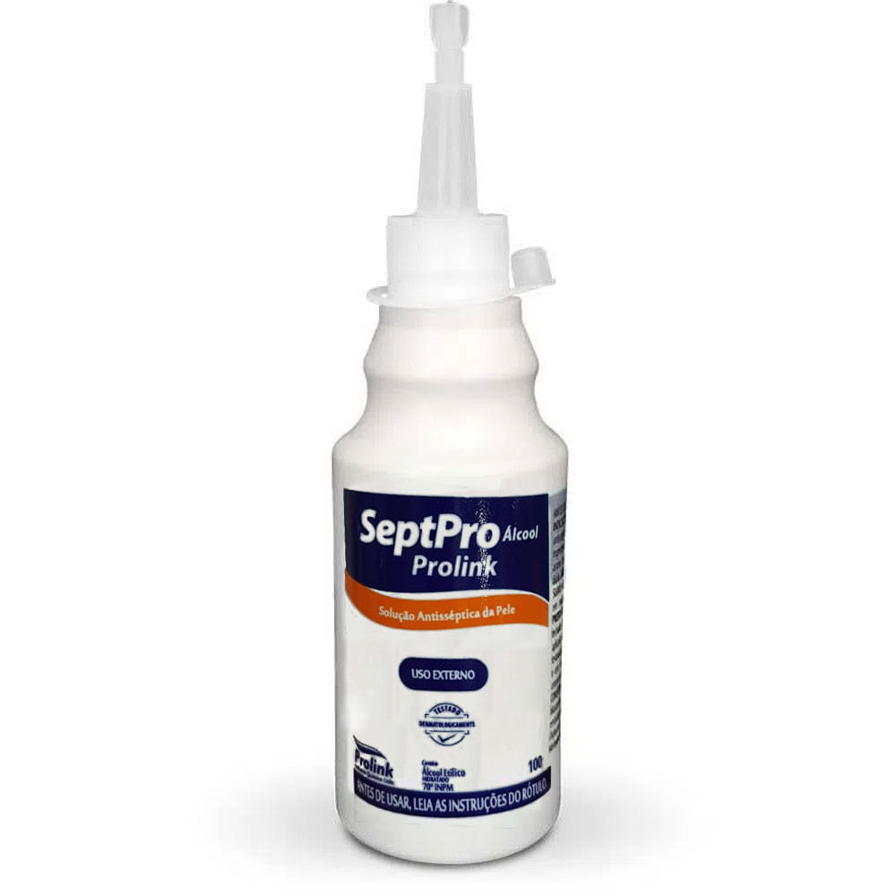 Solucao Antisseptica Septpro Alcool 70 100ml Farma 22
