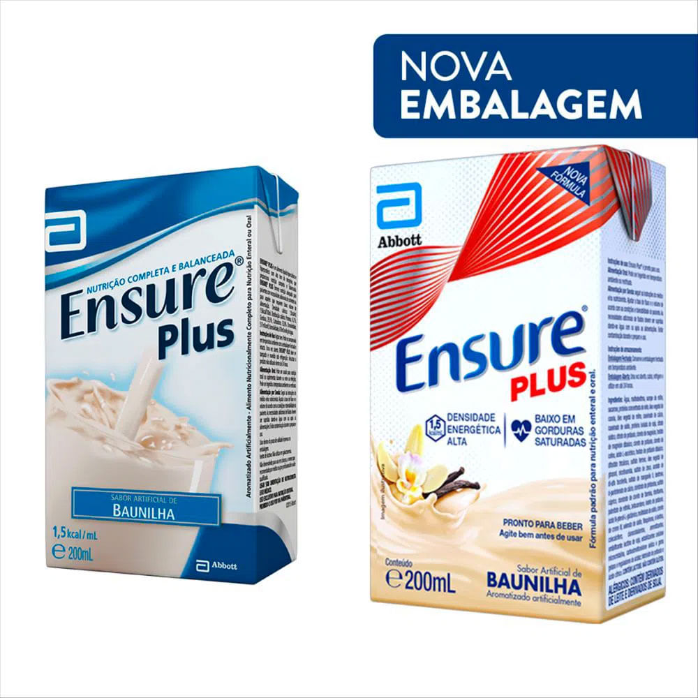 Ensure Plus Baunilha 200ml - Farma 22