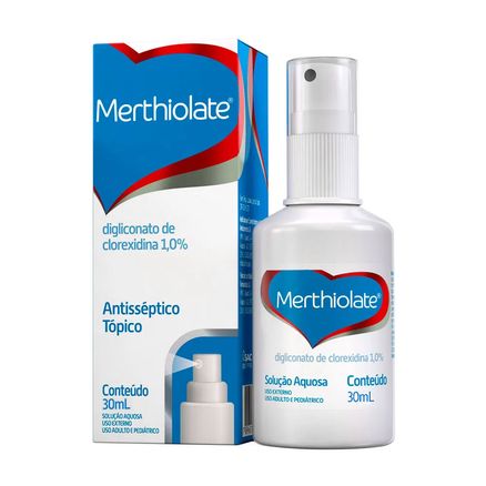 Merthiolate Spray Antisseptico 30ml - Farma 22