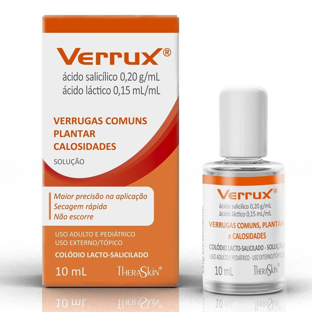 Verrux Solução Tópica 10mL - Farma 22